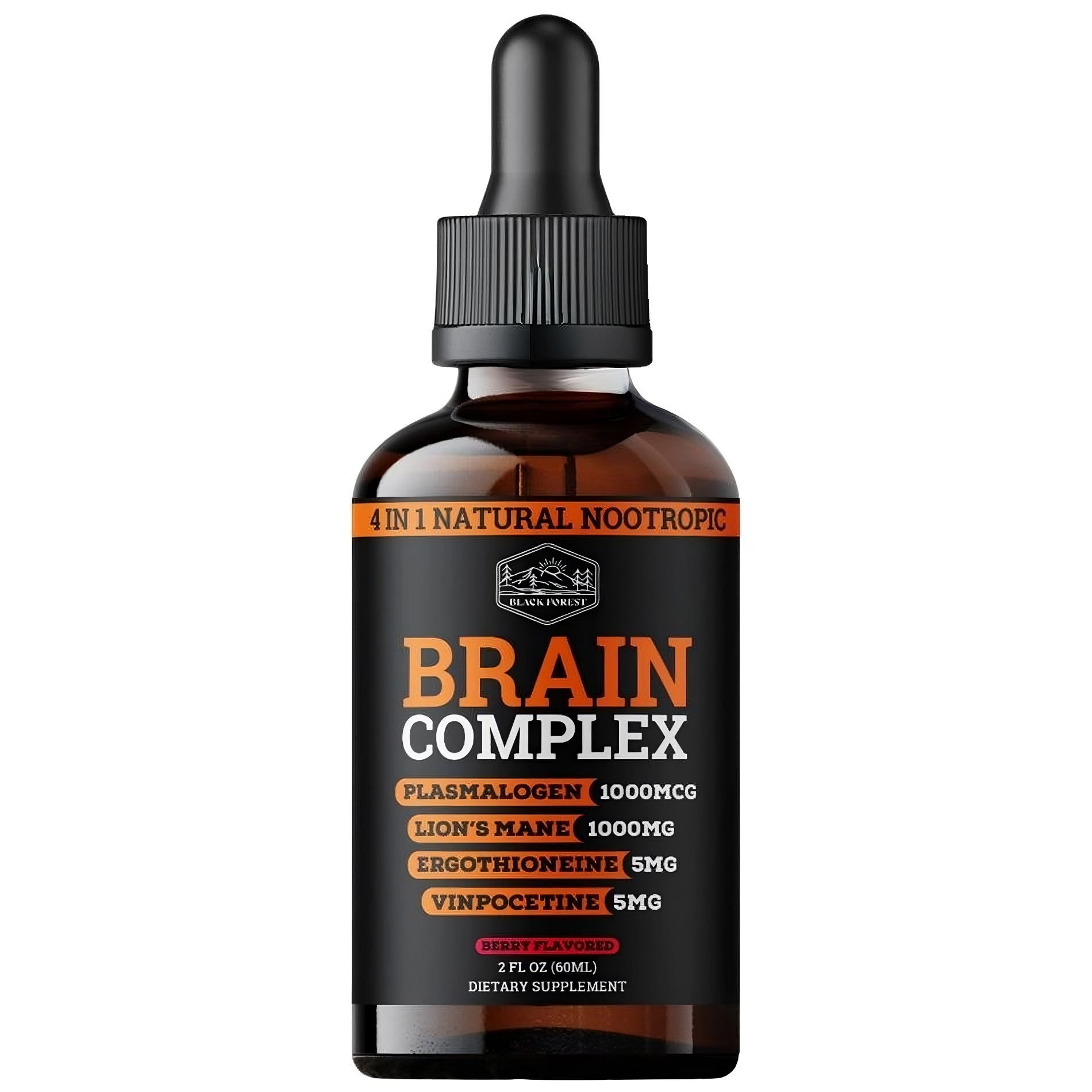 Brain Complex (4-IN-1 Natural Nootropic) – Black Forest